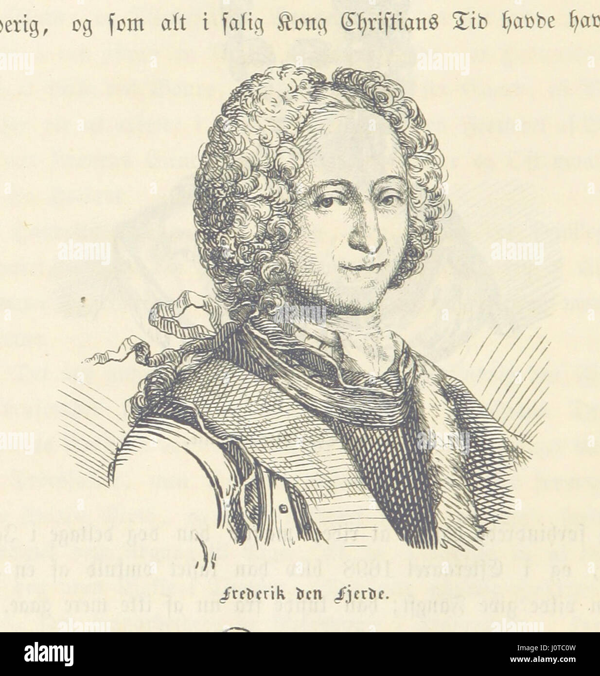 A historical work by J.H. Billeder, detailing the Oldenburg royal house ...