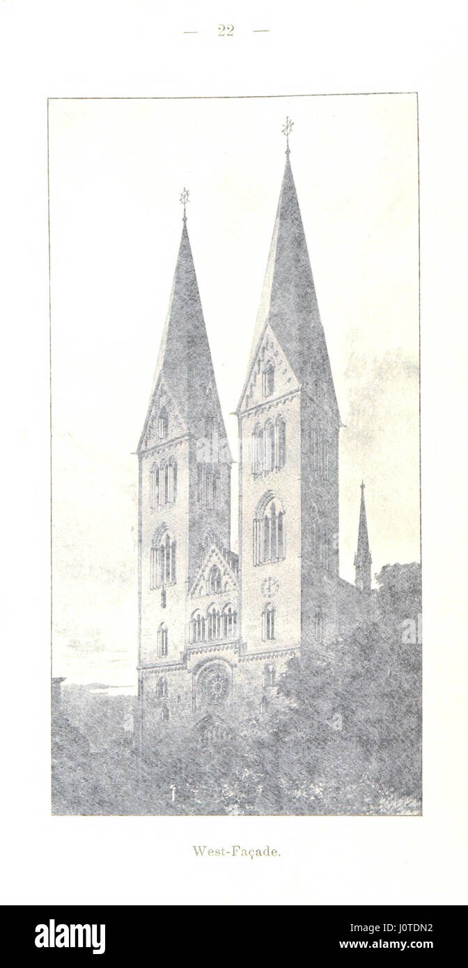 The Halberstadt Cathedral, a significant structure in Germany, holds a ...