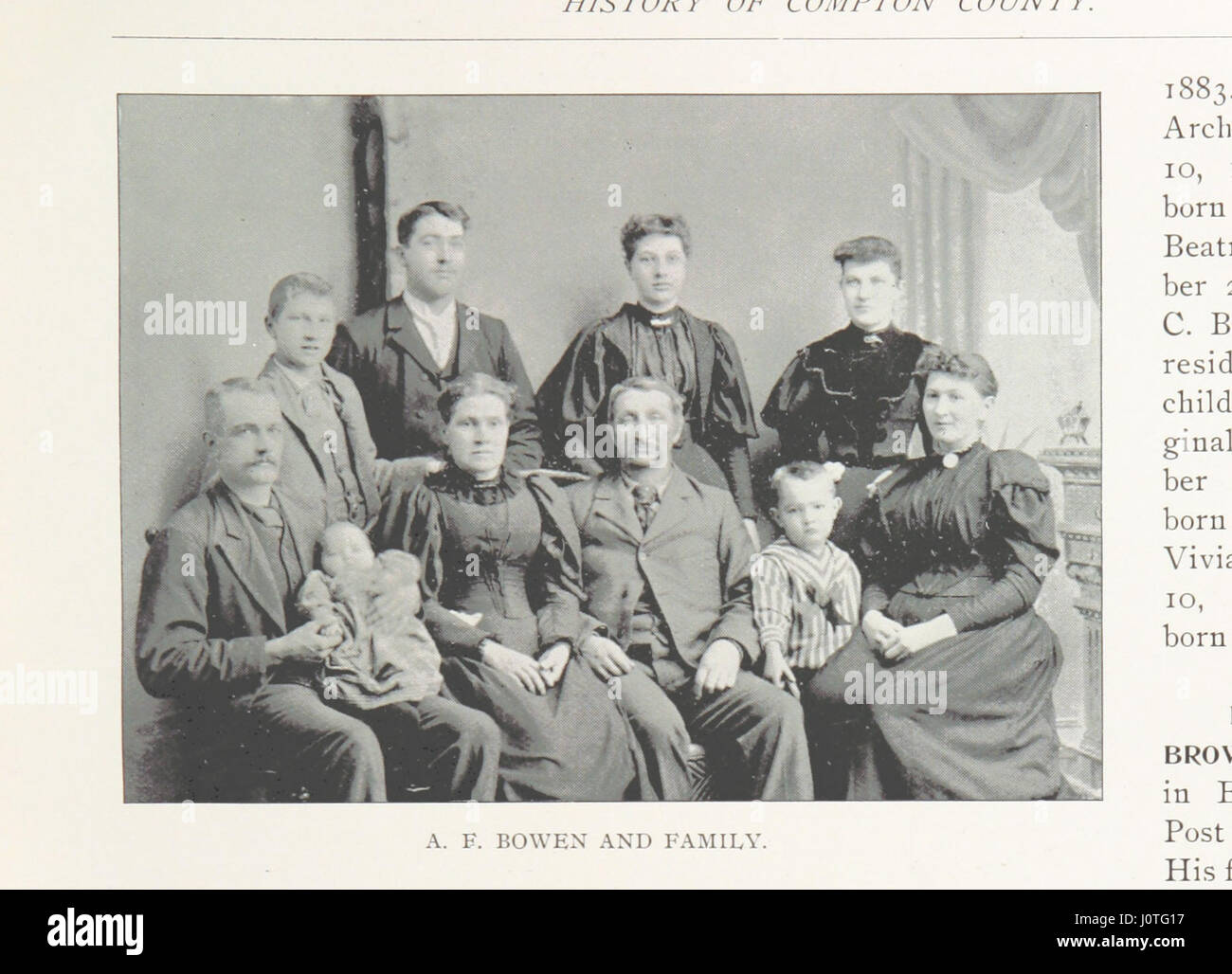 This book details the history of Compton County and the surrounding ...