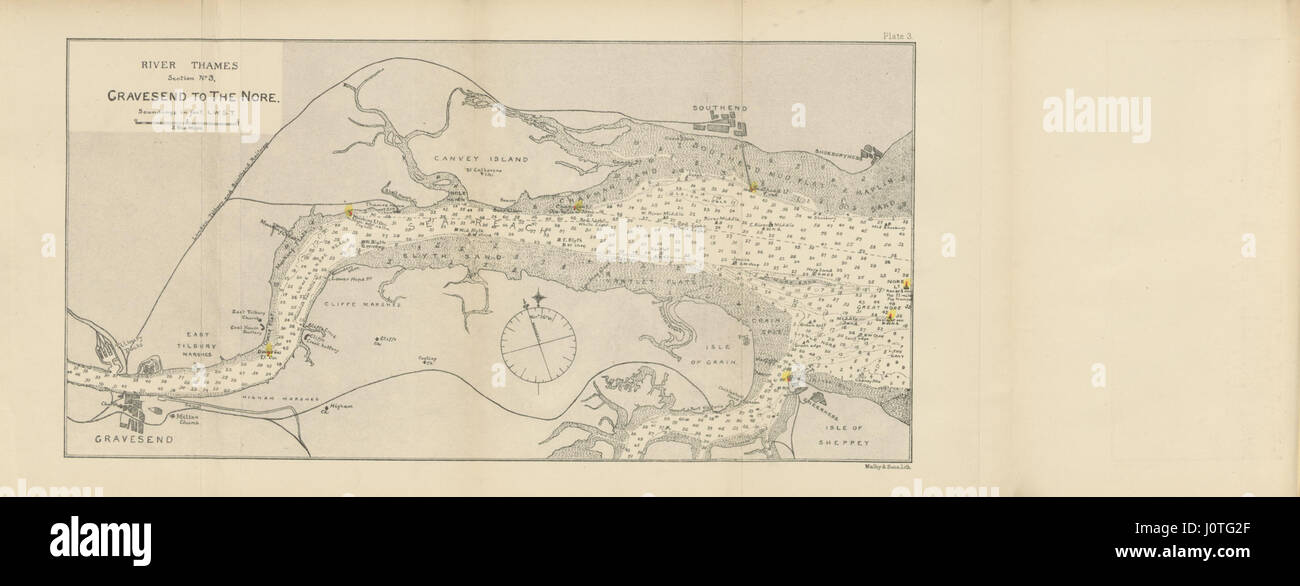 A navigation guide for the River Thames, providing concise directions ...