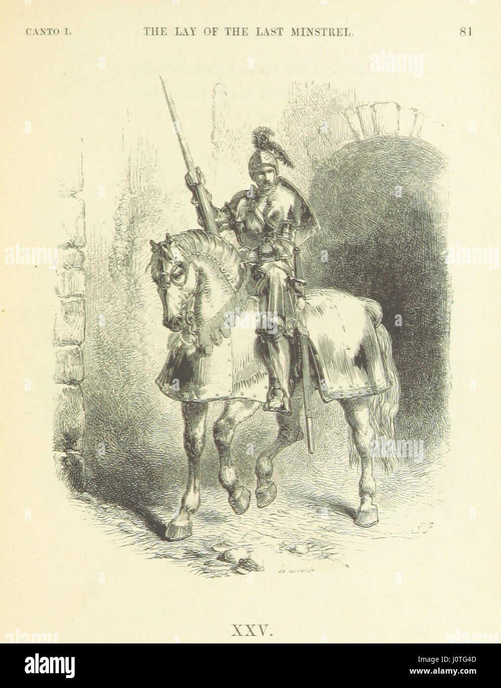 'The Lay of the Last Minstrel' by Sir Walter Scott includes his full ...