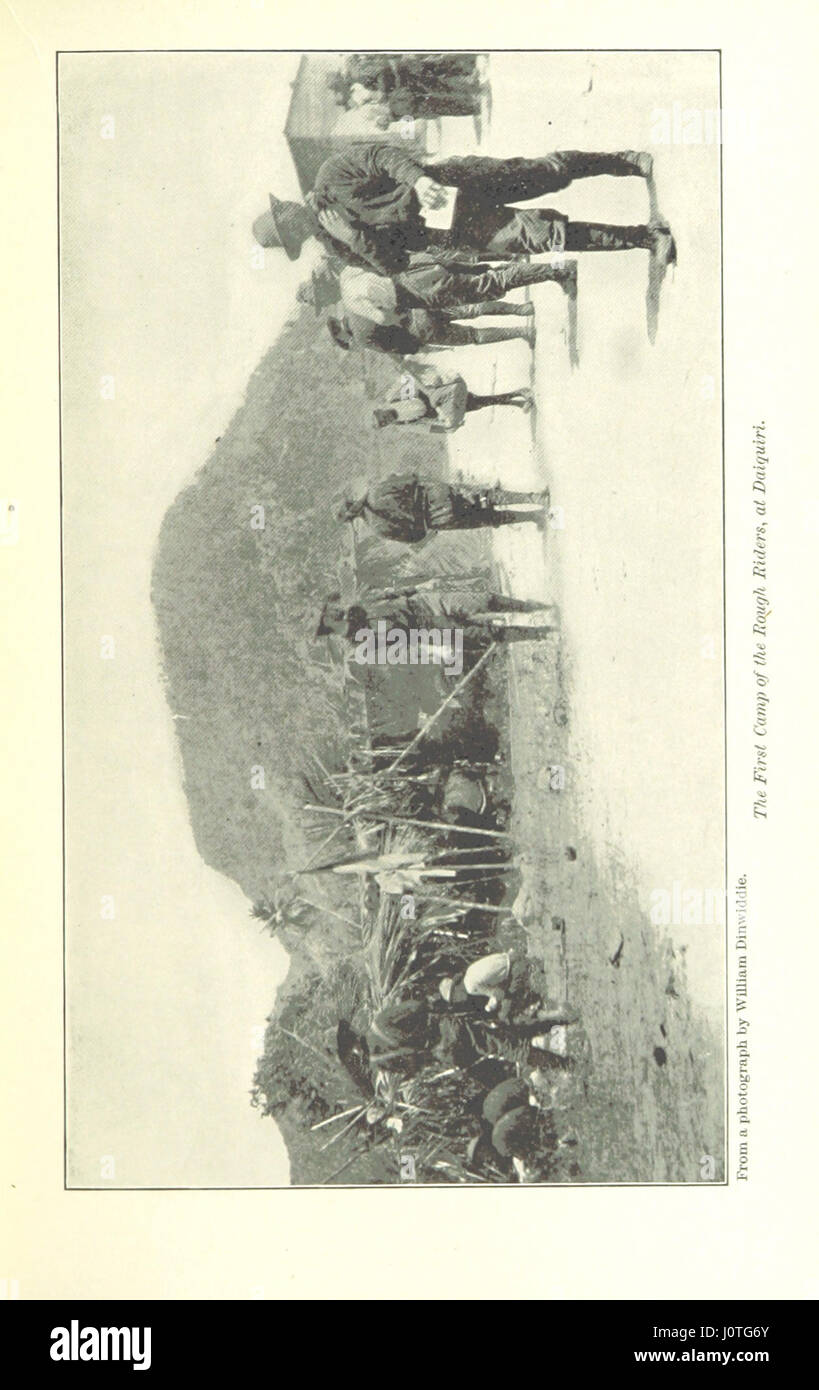 This image is from 'The Story of the Rough Riders' and illustrates the ...