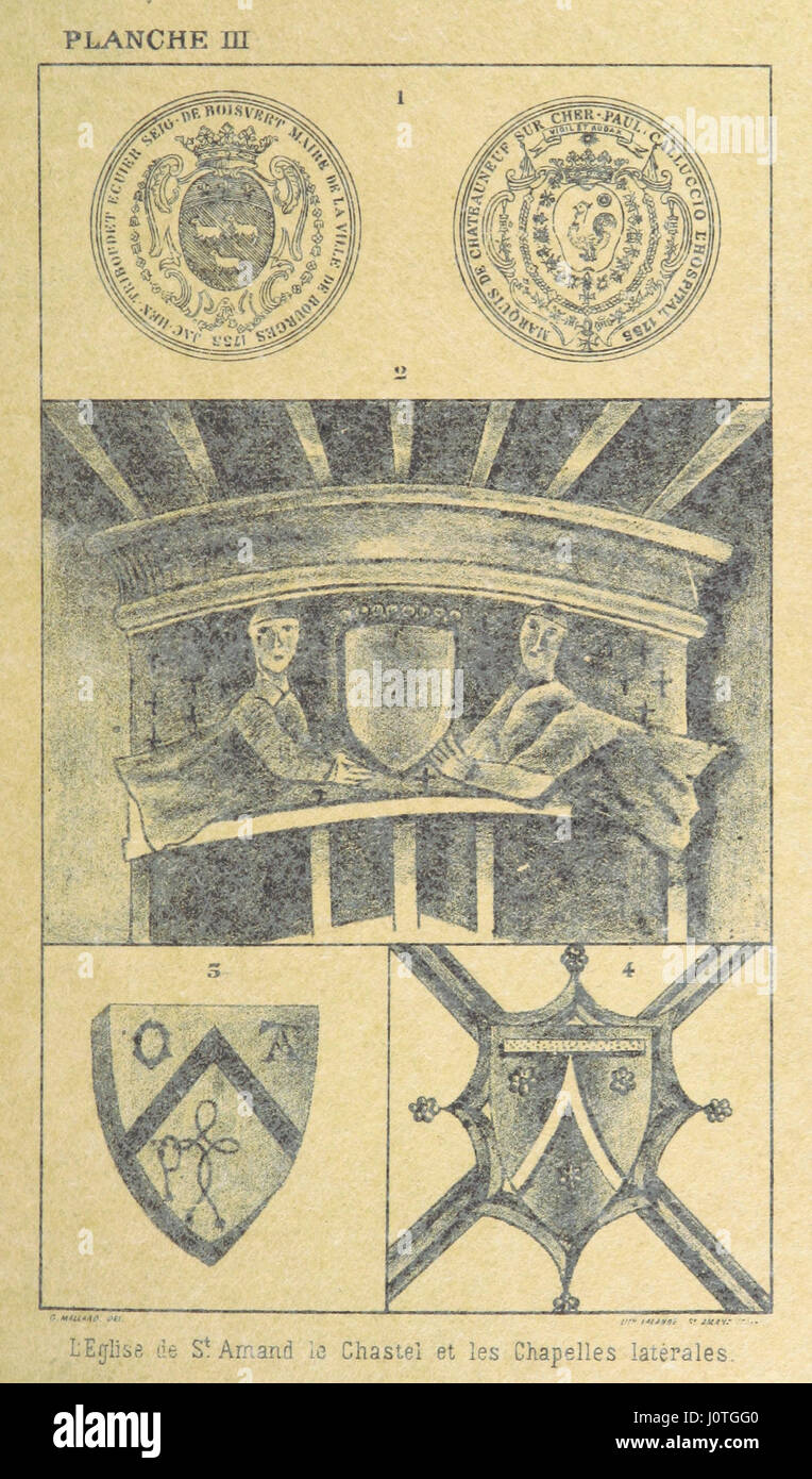 The history of the towns of Saint-Amand and the Château de Montrond ...