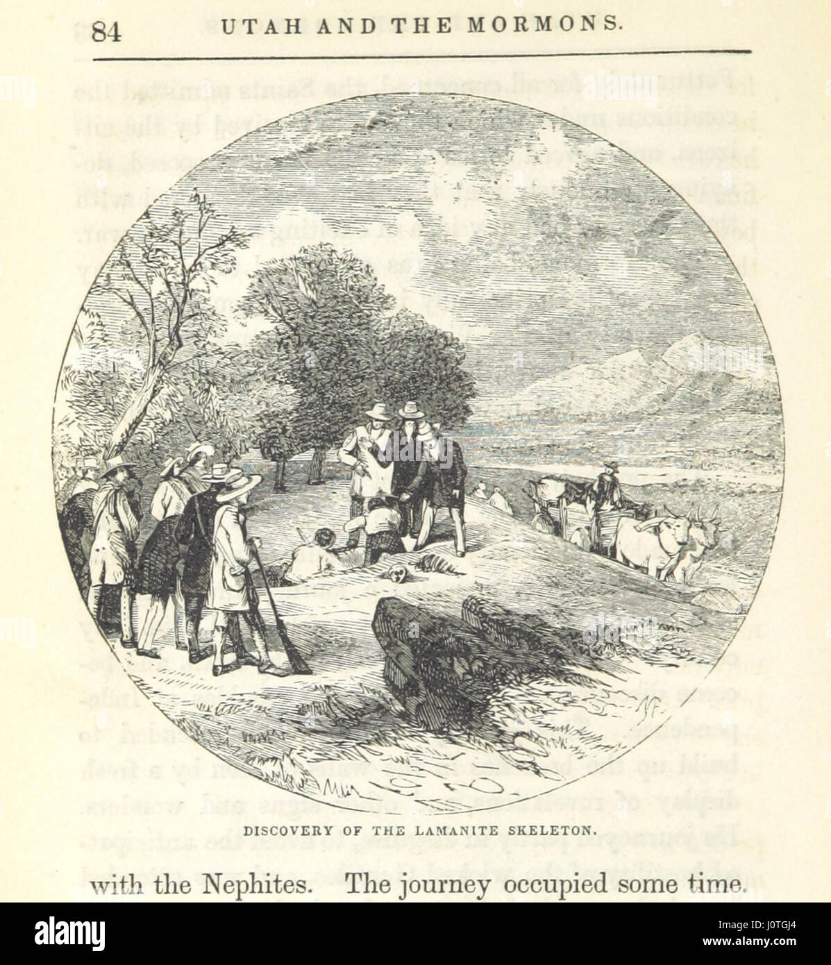 This image is from page 90 of 'Utah and the Mormons,' which provides a ...