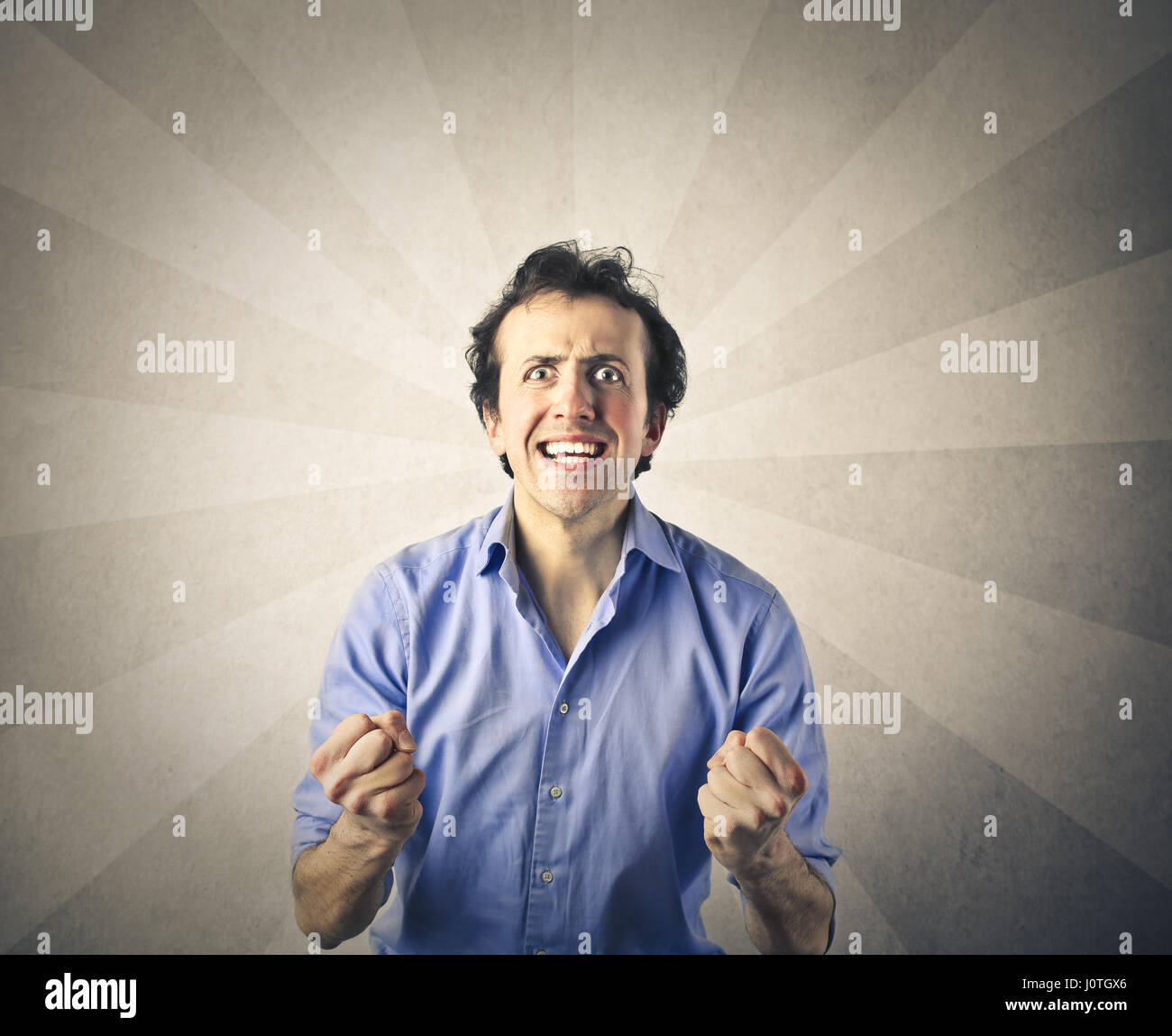 Man feeling successful Stock Photo - Alamy