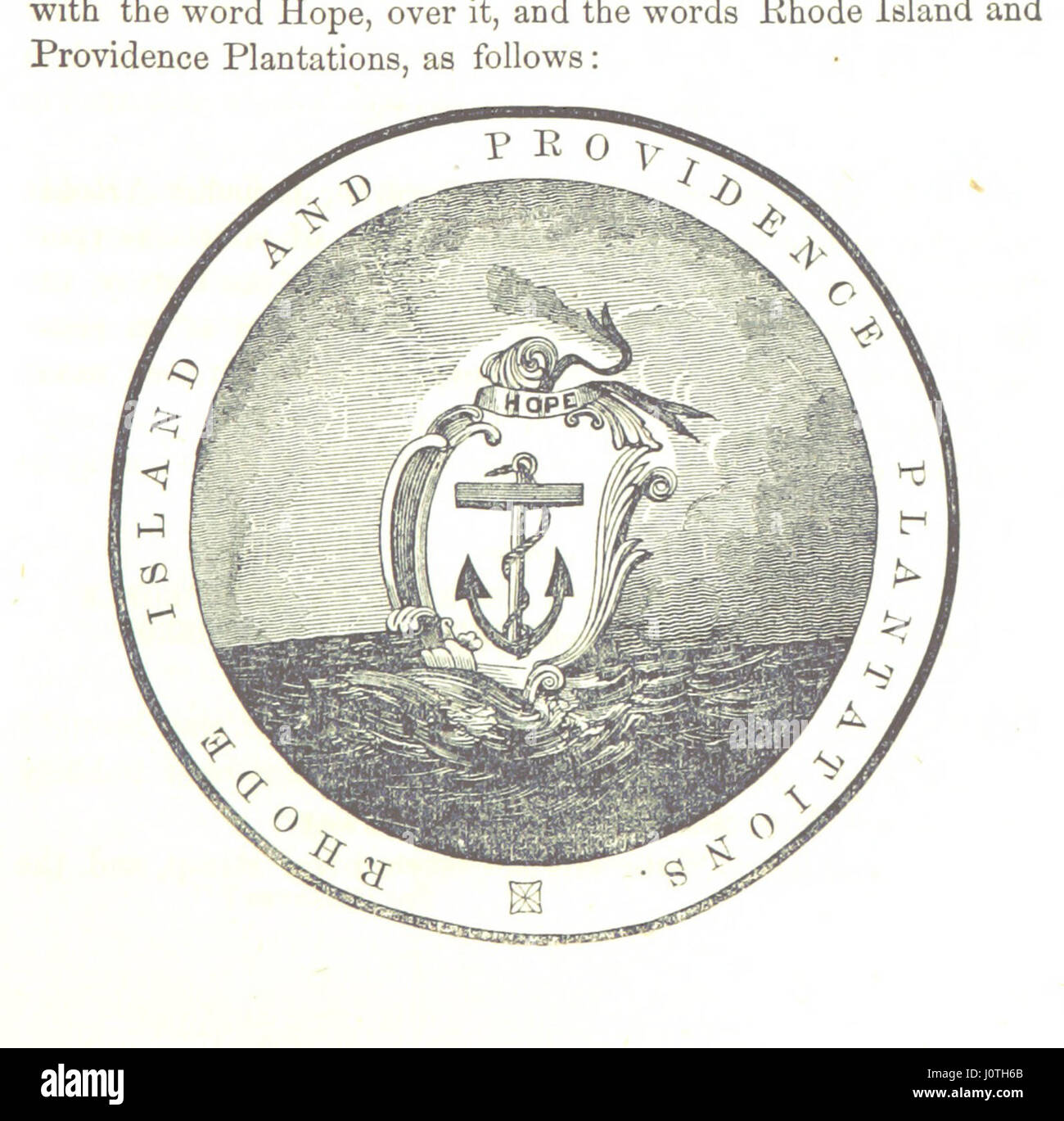 History of Rhode Island Stock Photo - Alamy