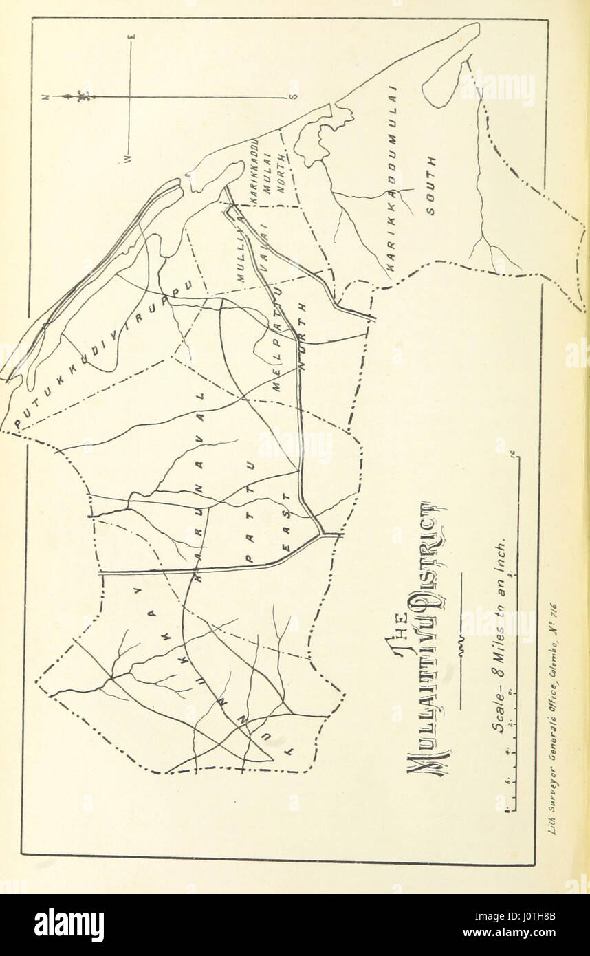 This image, from the 'Manual of the Vanni Districts,' depicts the ...
