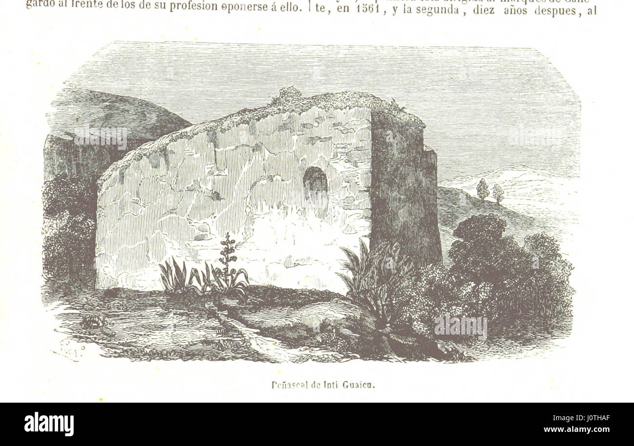 An image from *Historia de la conquista del Peru* shows a historical ...