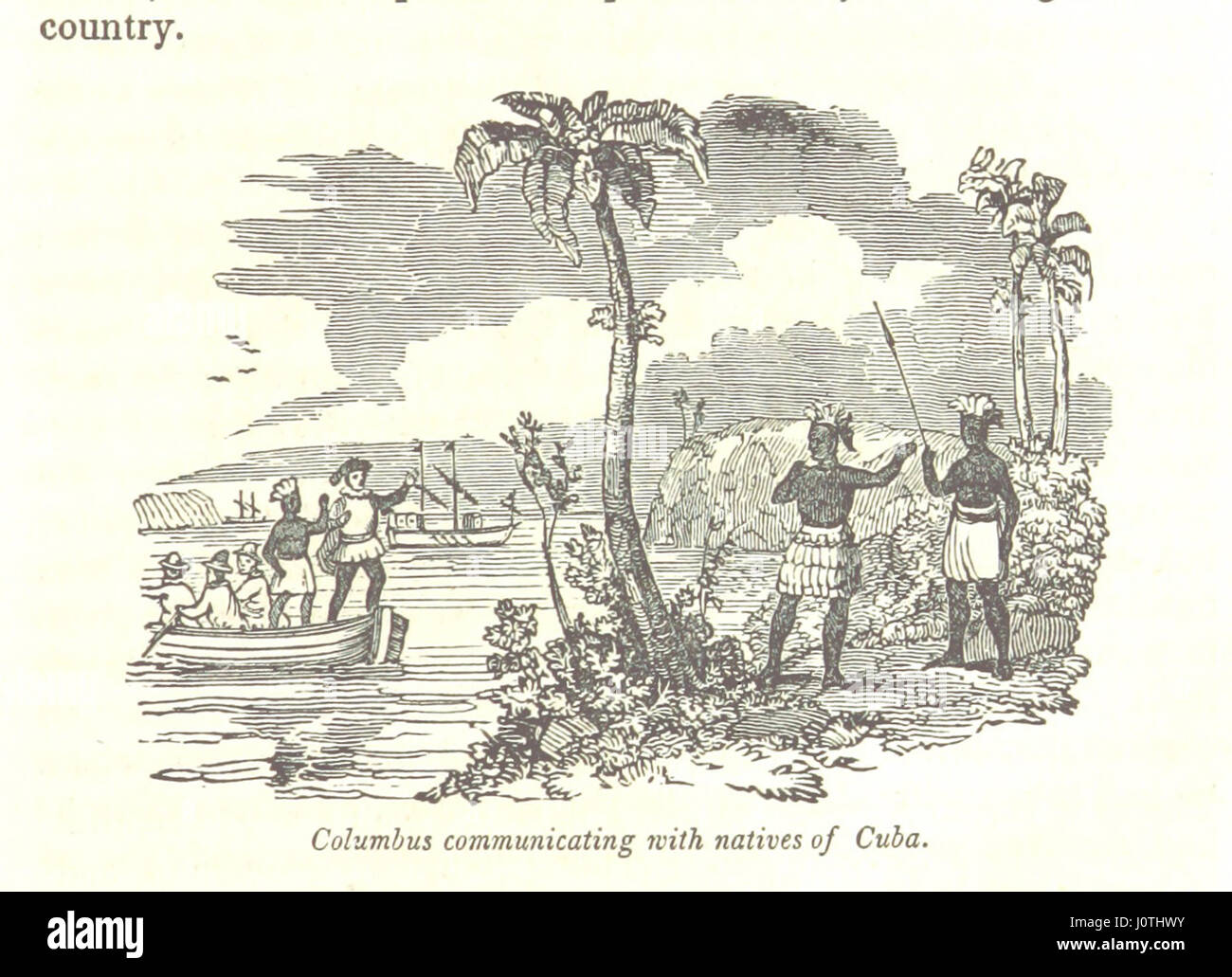 This image from 'A Pictorial History of America' depicts significant ...