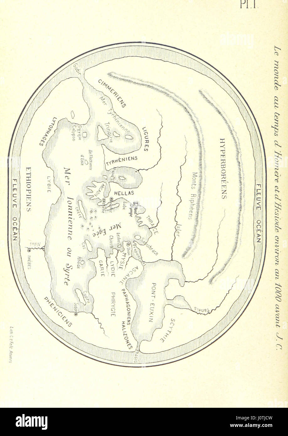 This image from 'Histoire de l'école cartographique belge' illustrates ...