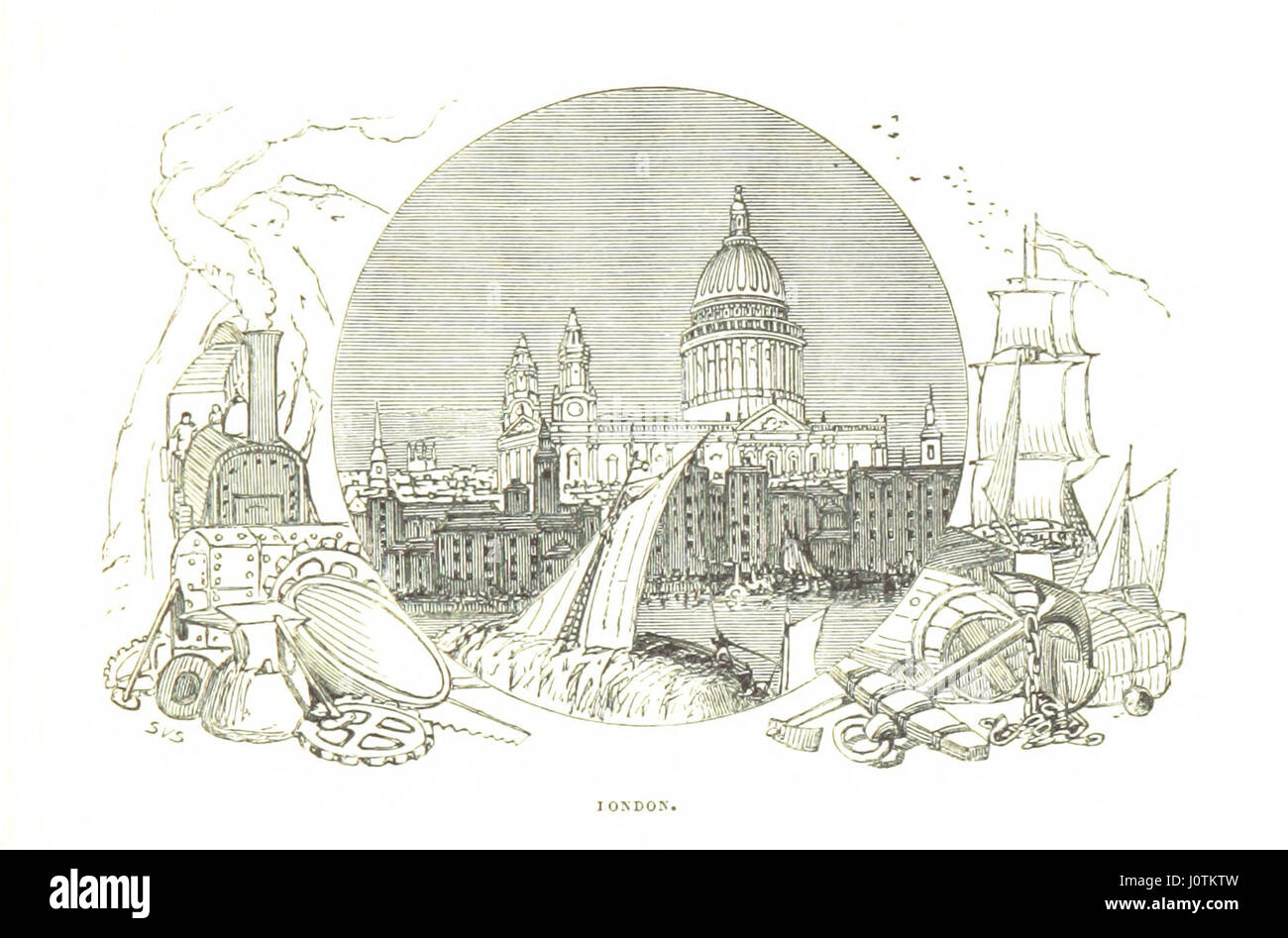 This image from 'The Illustrated London Geography' provides a detailed ...