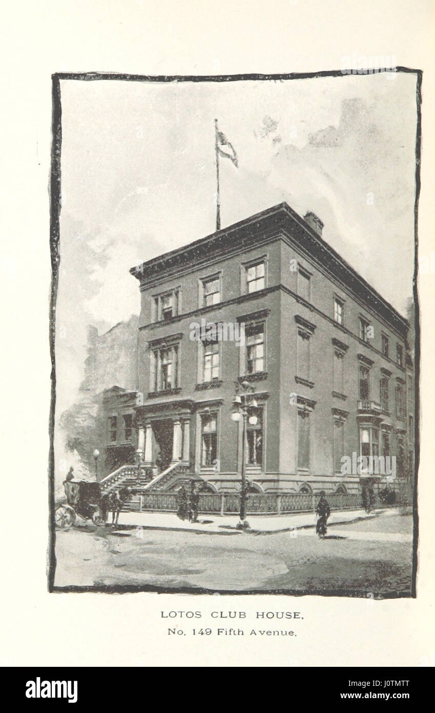 This image is from 'A Brief History of the Lotos Club,' an illustrated ...