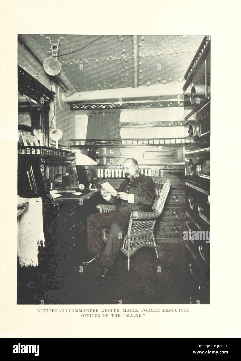 This account details the sinking of the USS Maine in Havana Harbor, its ...