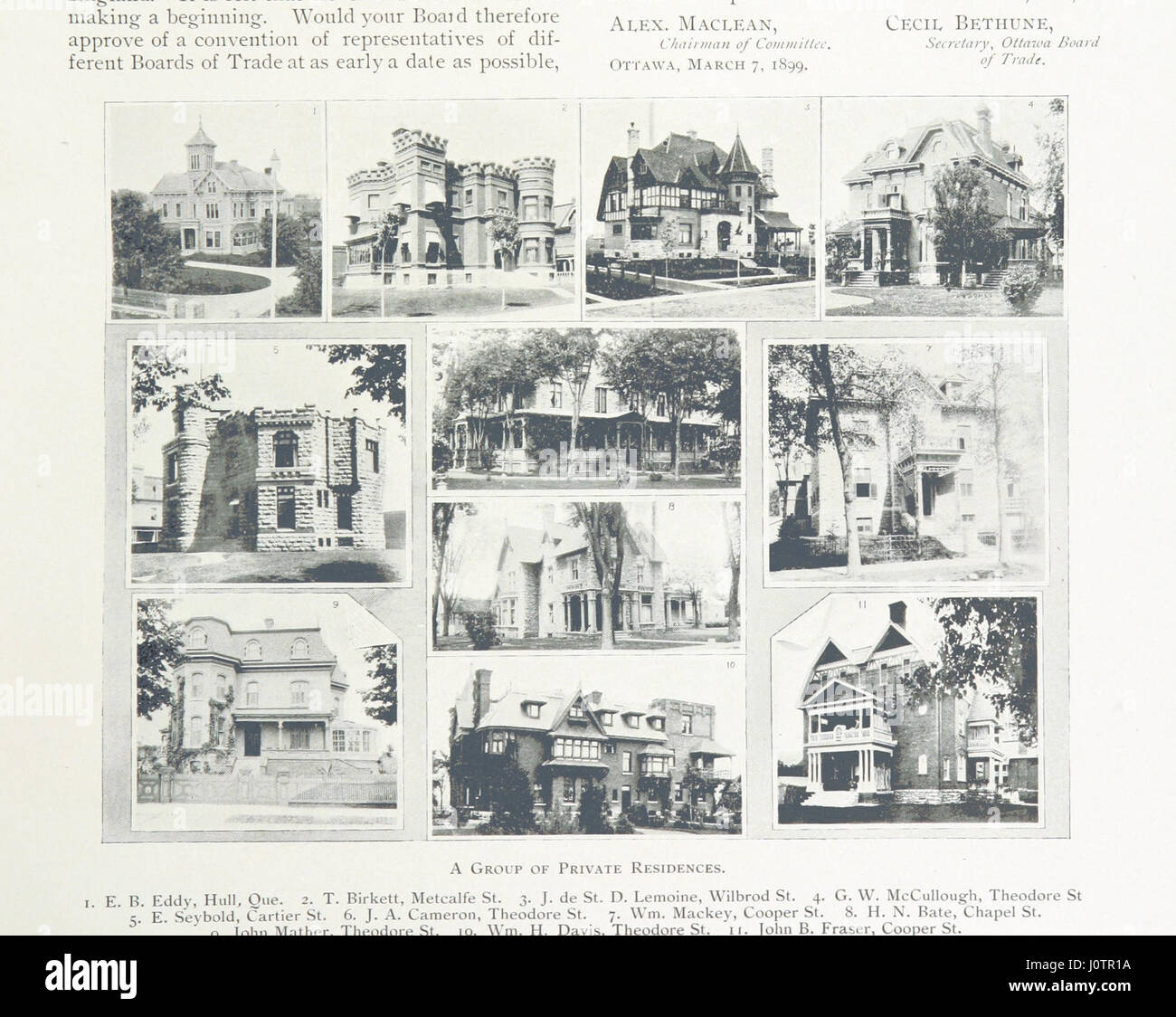 This image is from a book describing the city of Ottawa, the capital of ...