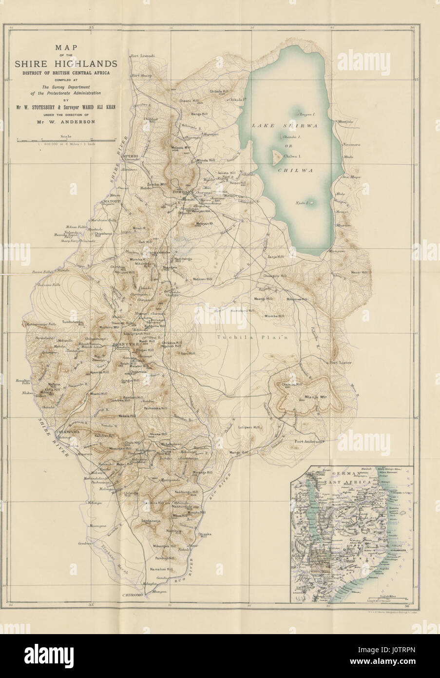 British protectorate of central africa hi-res stock photography and ...