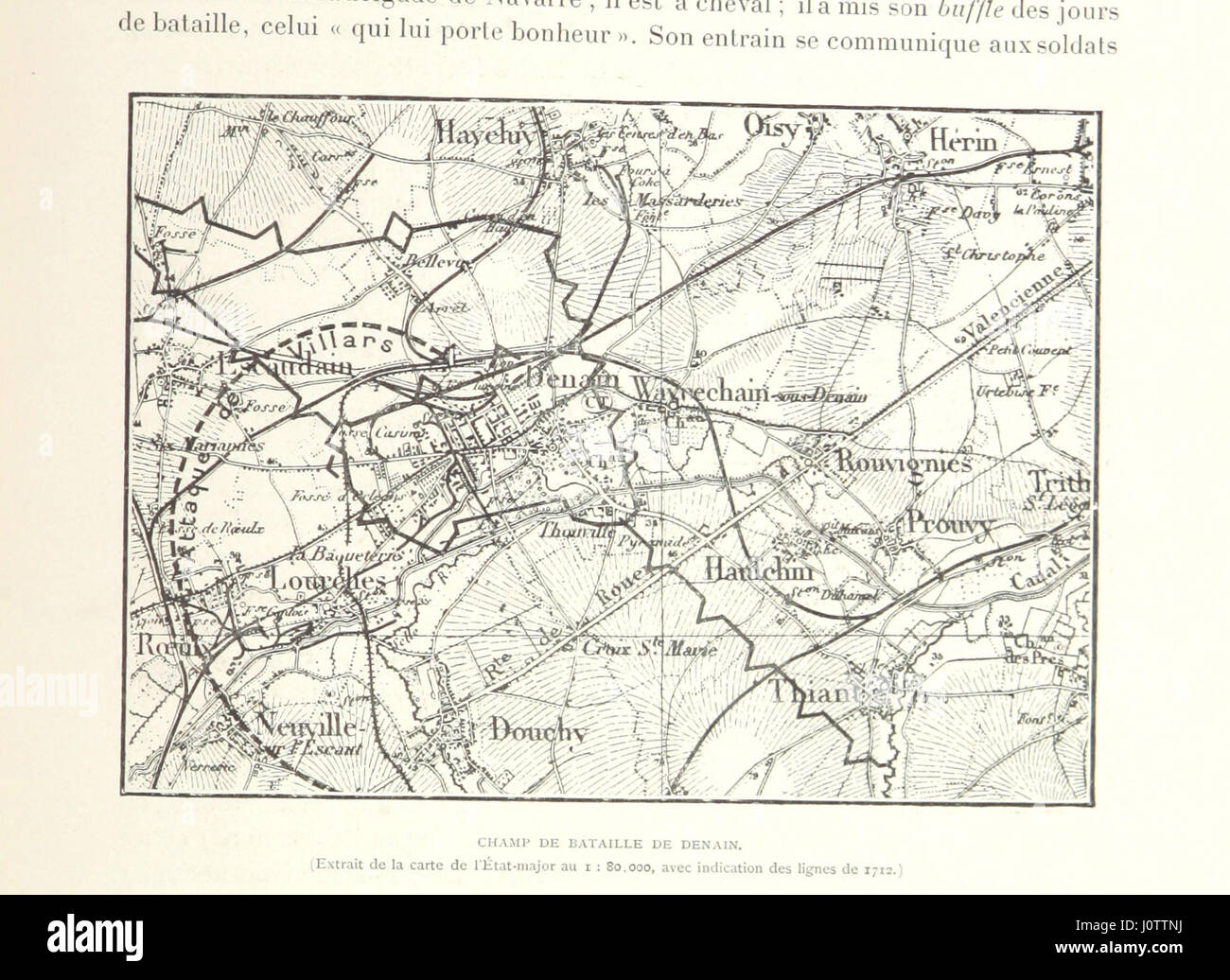 This image from 'Champs de bataille de France' depicts the historical ...