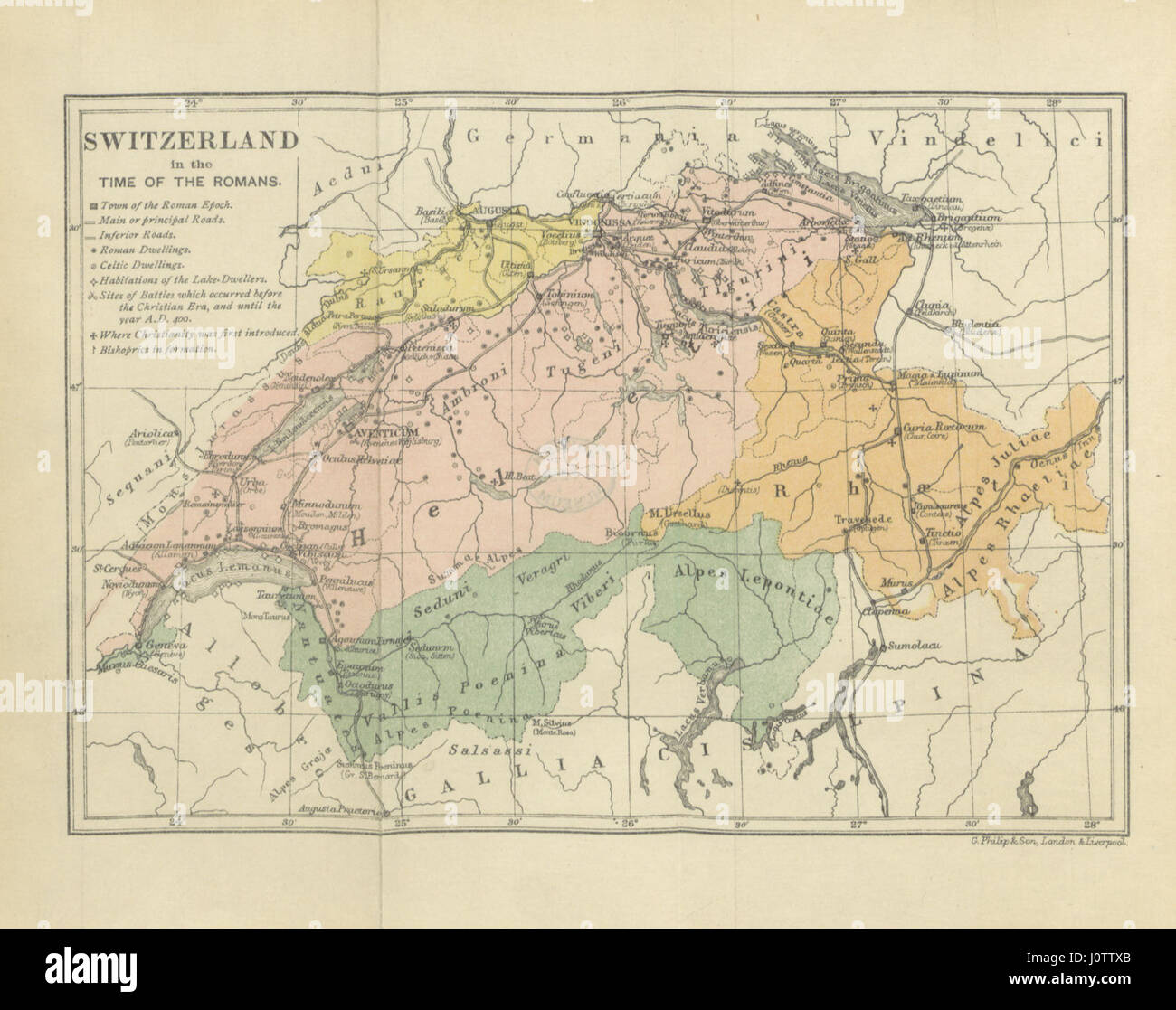 This image from 'A Short History of Switzerland' highlights key events ...