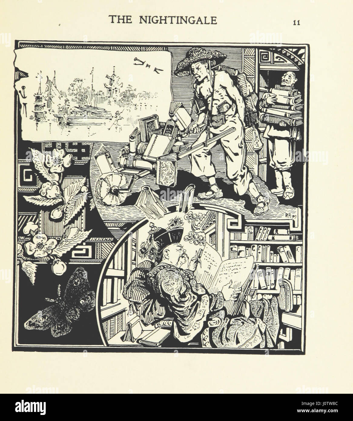 'The Nightingale' by R. Andre is an artistic presentation inspired by ...