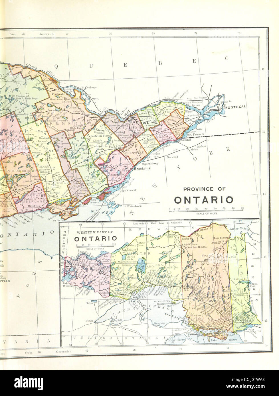 This image is part of a work designed to teach Canadian geography, with ...
