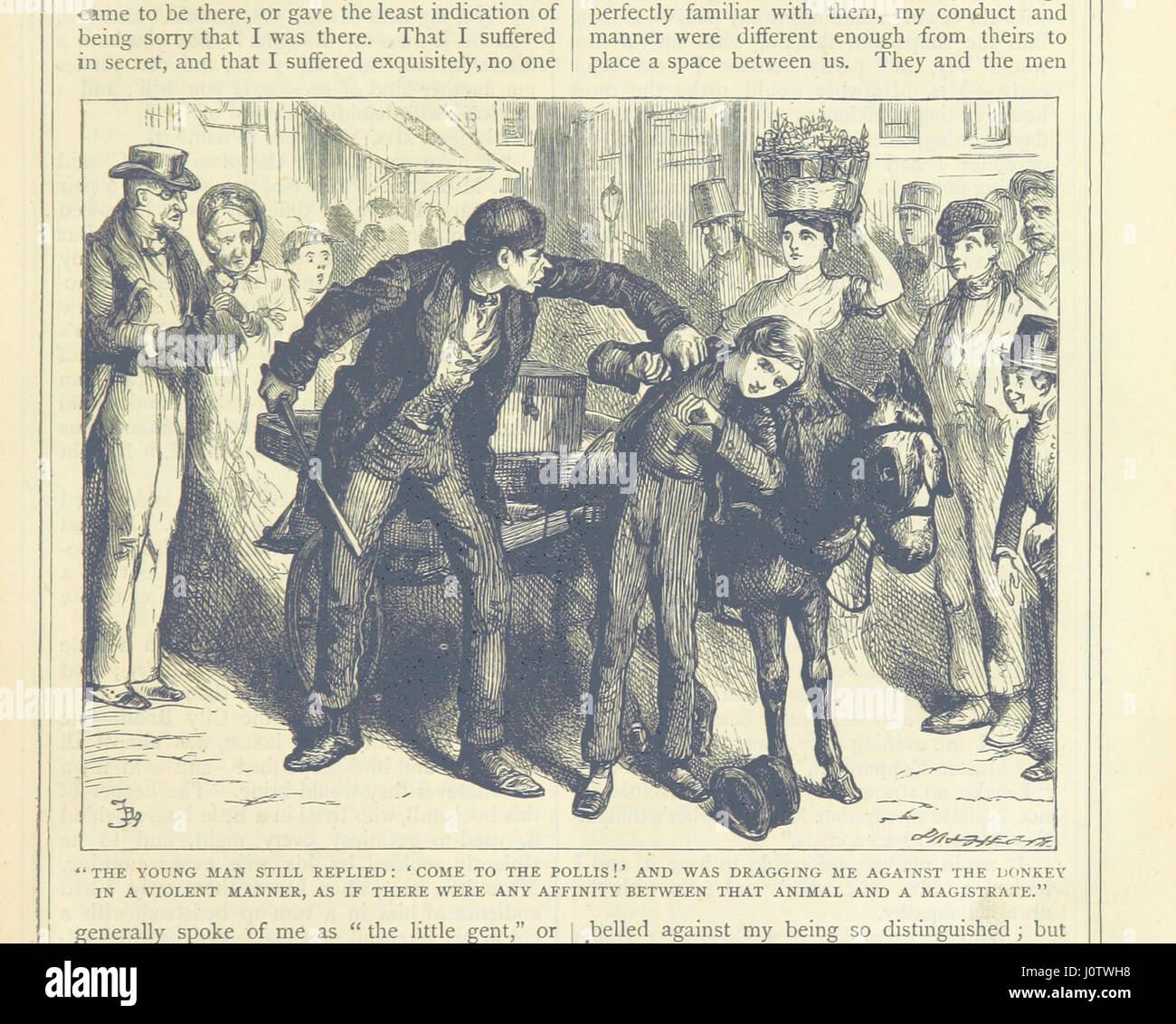 This image from 'The Works of Charles Dickens' features a scene from ...