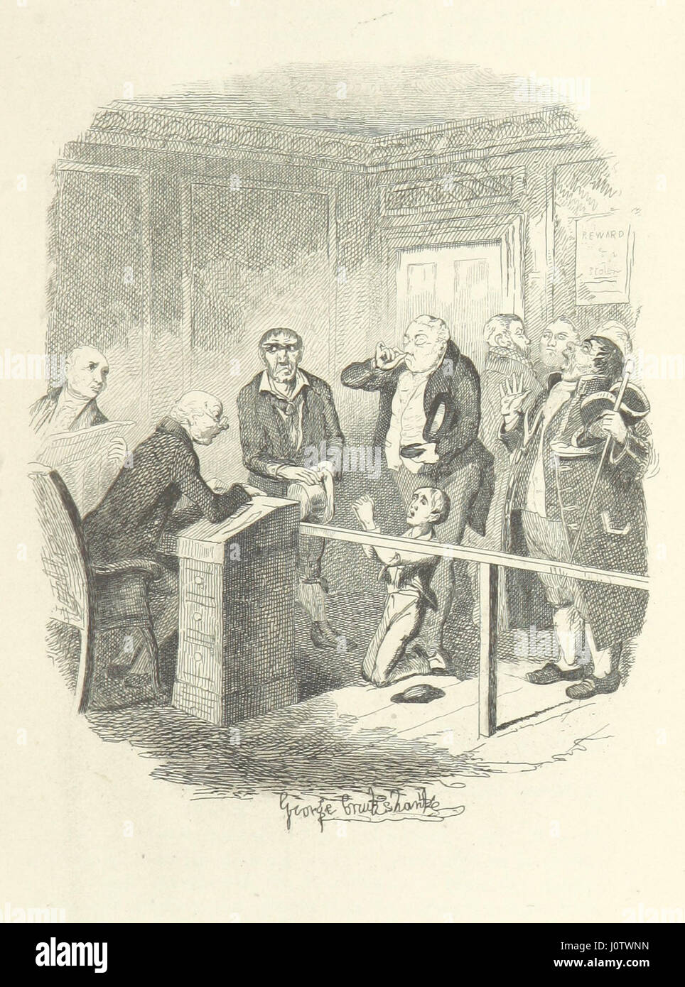 This image from Charles Dickens’ 'Works' captures a moment from one of ...