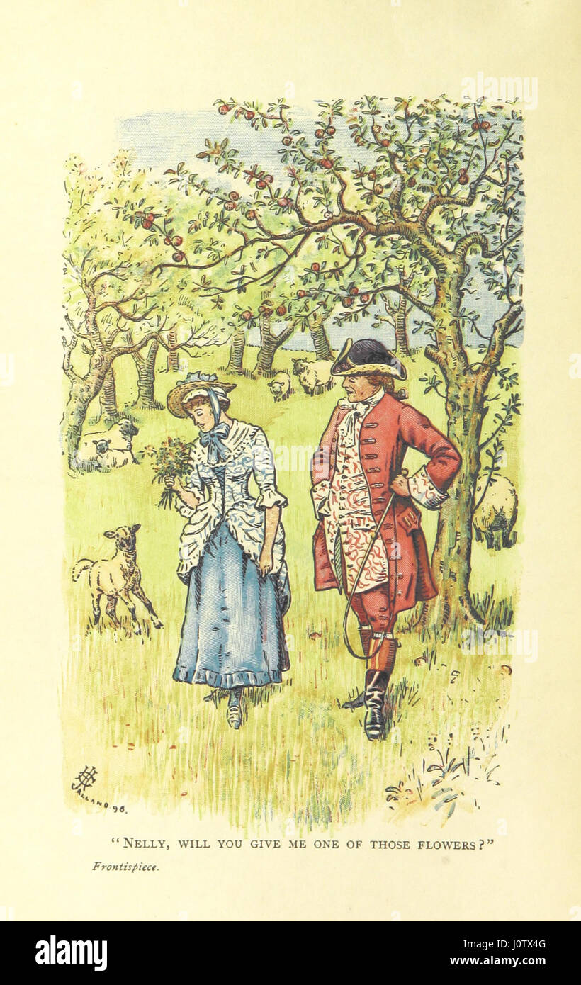 An illustration from *The Works of G. J. Whyte-Melville*, depicting a ...