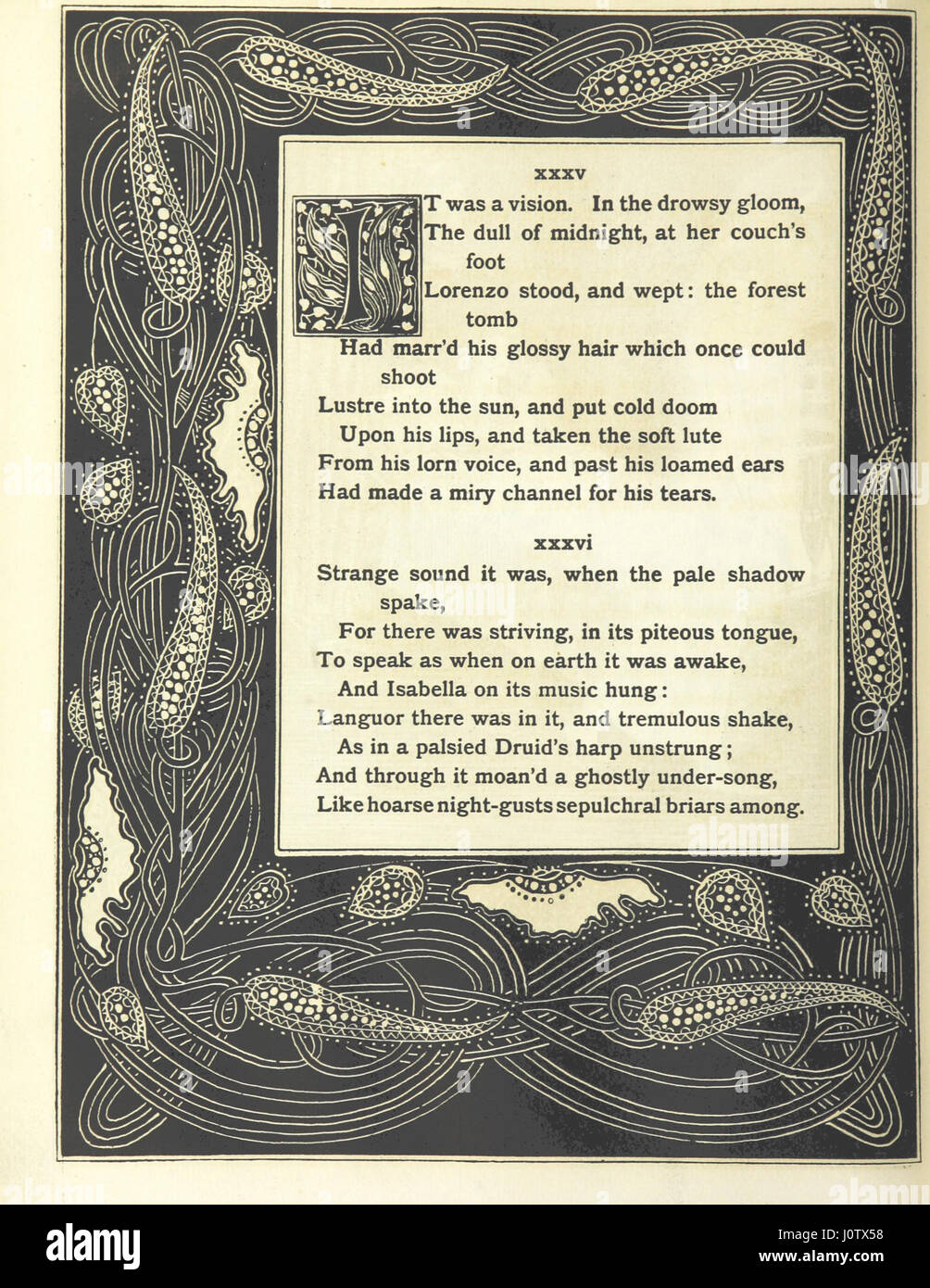 'Isabella, or The Pot of Basil' is an illustrated edition of the poem ...