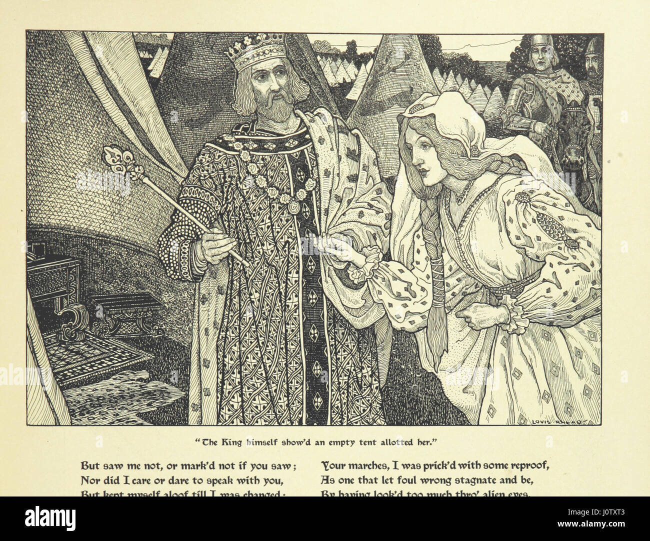 'Idylls of the King' by Alfred Lord Tennyson, with illustrations by G ...
