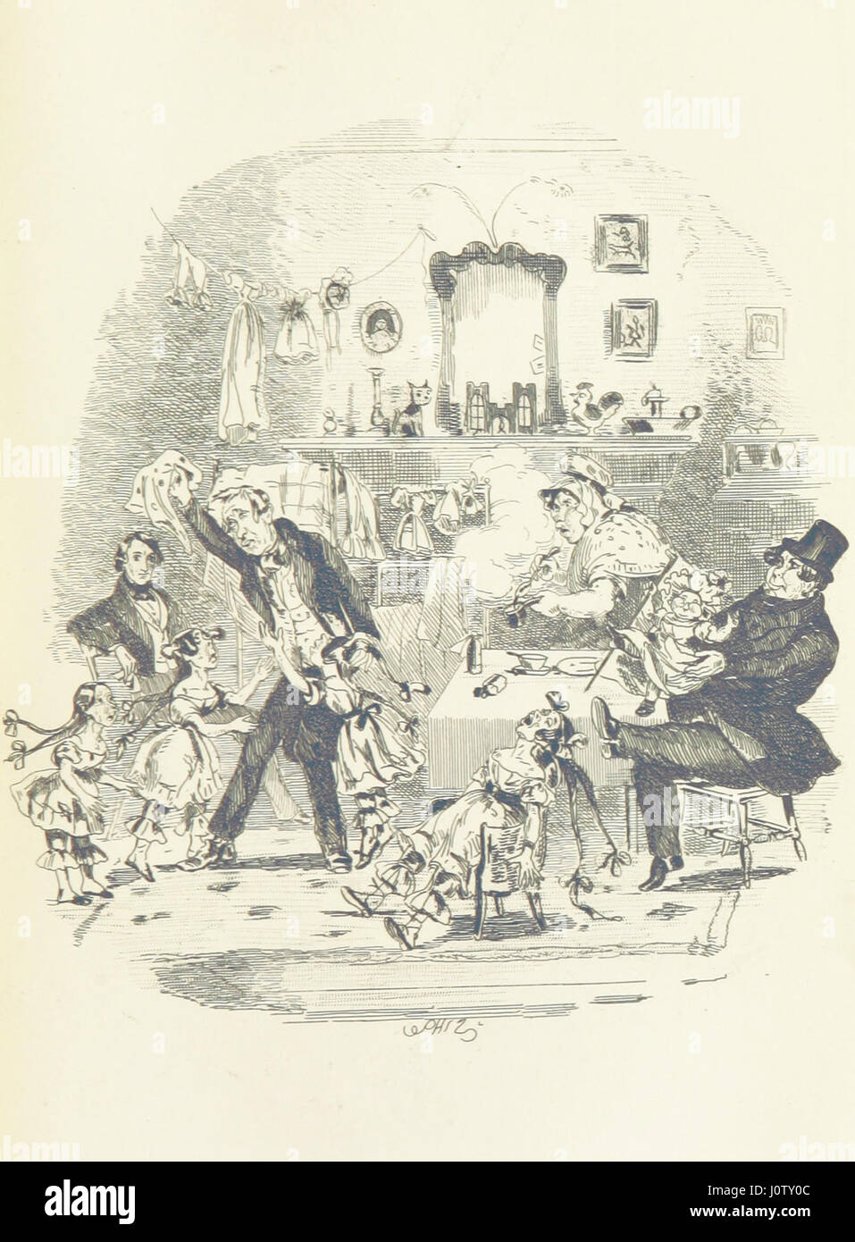 This image is from the illustrated library edition of Charles Dickens ...