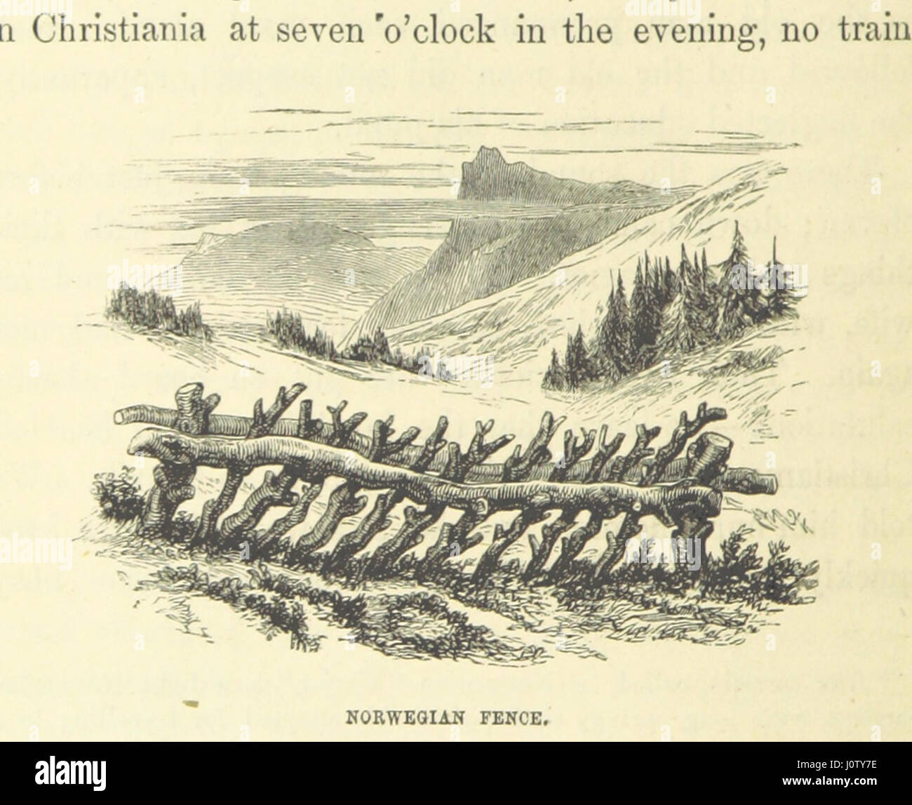 This image from 'Tent Life with English Gipsies in Norway' depicts the ...