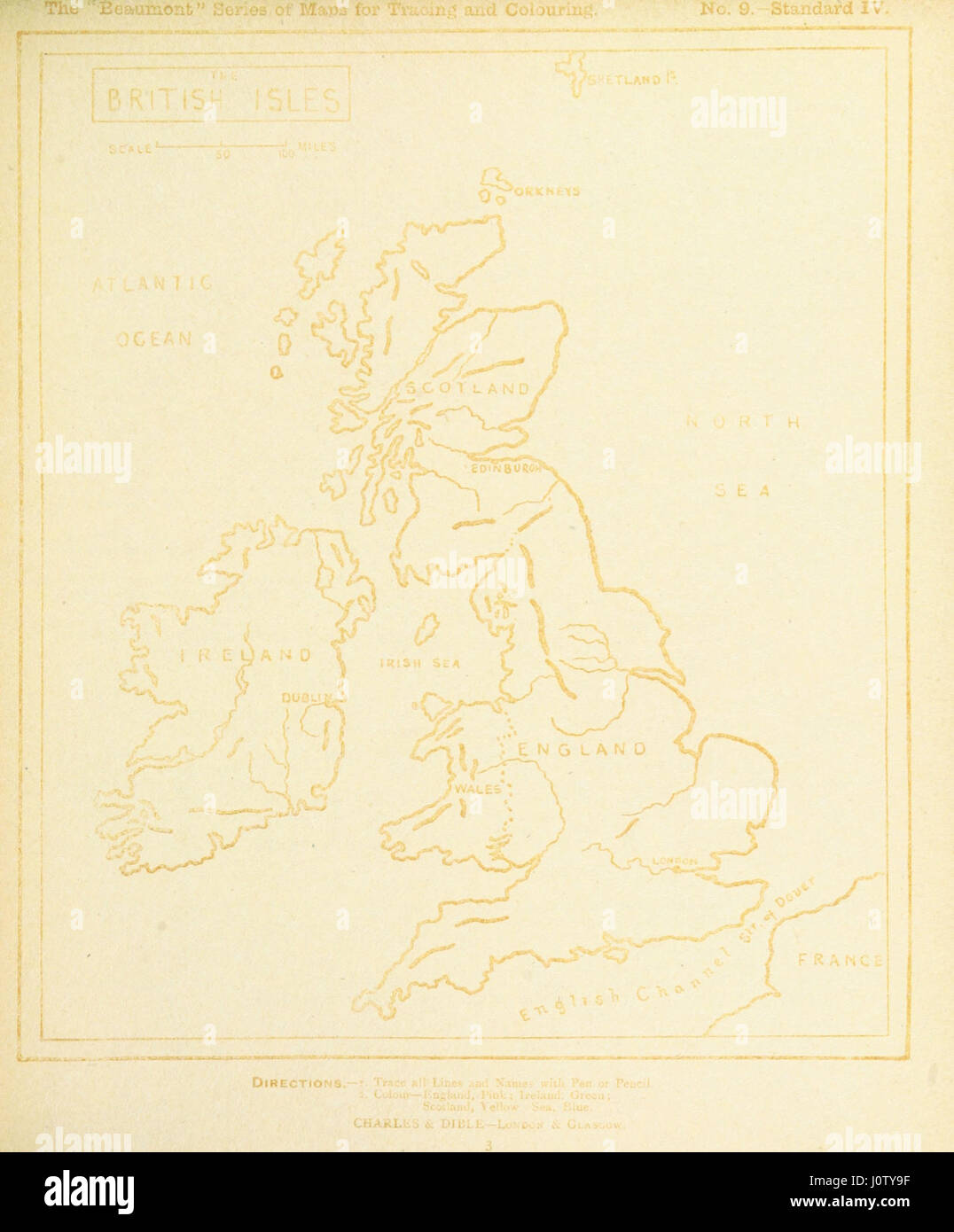 This image from page 87 of 'The Beaumont Geography and Map Tracing Book ...