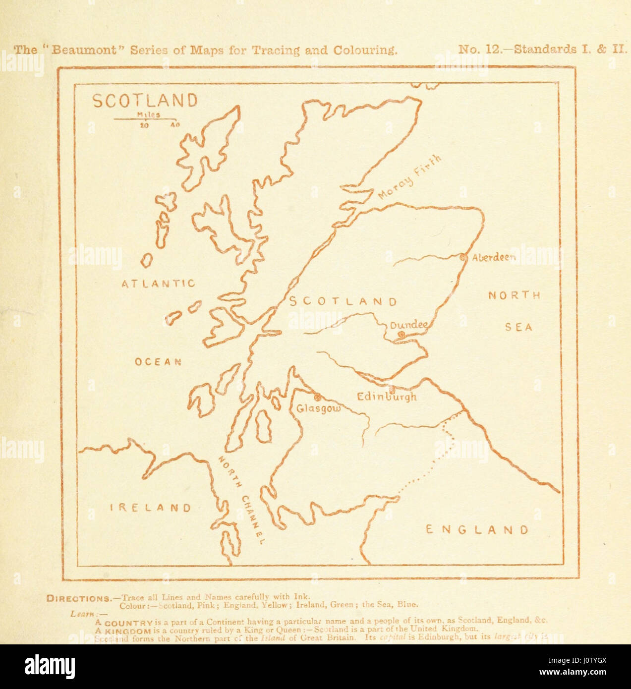This geography book by Beaumont focuses on map tracing, offering a ...