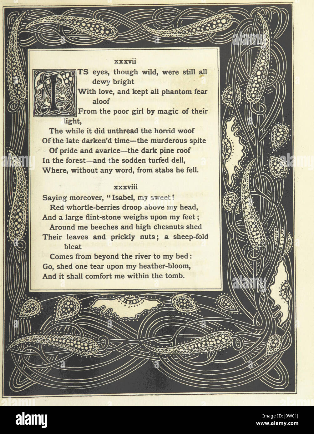 This illustrated edition of 'Isabella, or The Pot of Basil' by John ...