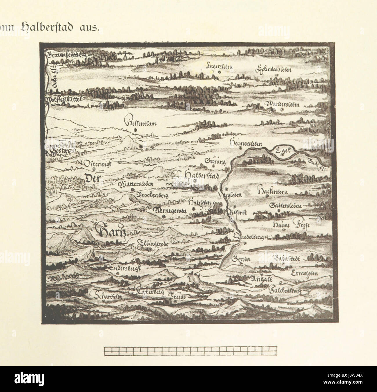 This image from 'Kurfürst August von Sachsen als Geograph' depicts maps ...