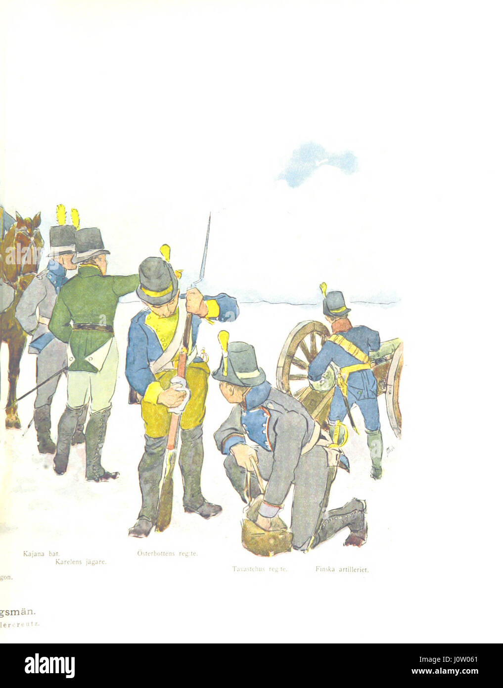 Finska Kriget 1808-1809. [Illustrated.] Stock Photo - Alamy