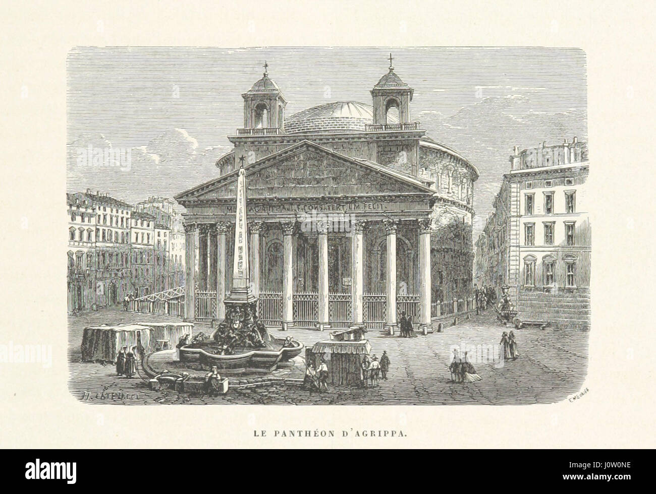 This image from *Rome. Description et souvenirs* captures the essence ...