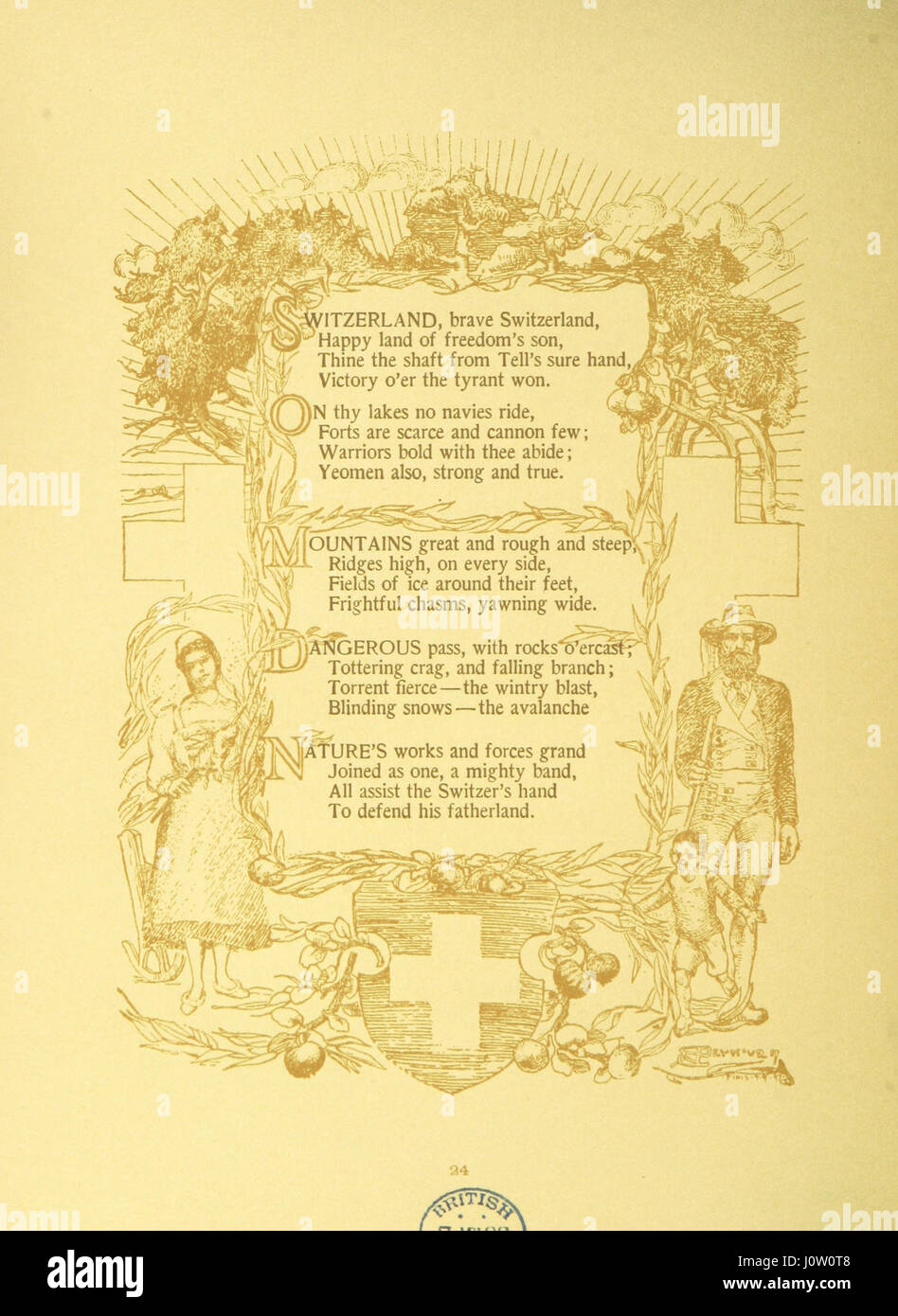 *Poems on Mont Blanc and Switzerland* by Shelley captures the natural ...