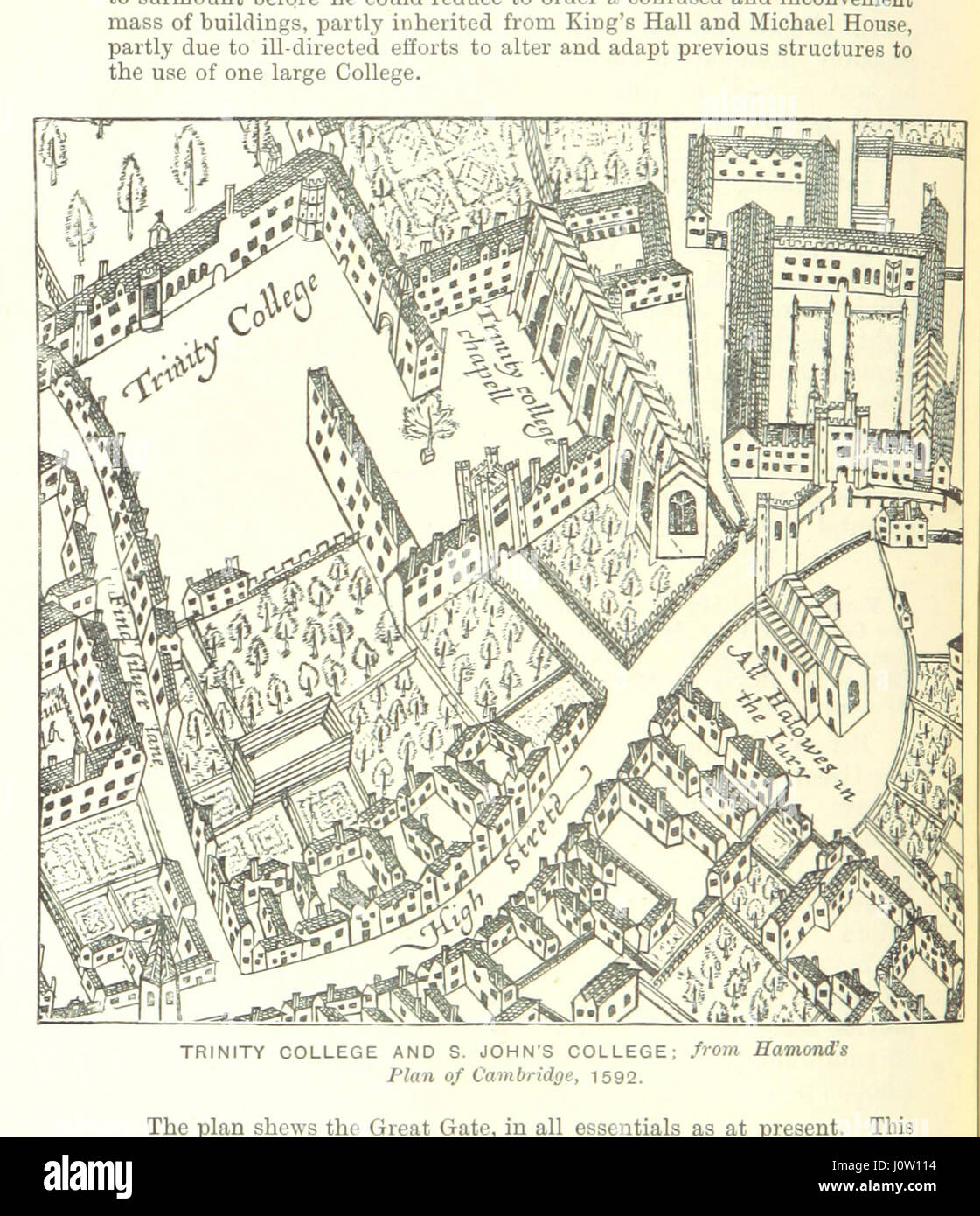 A guide to the town and University of Cambridge, offering four walking ...