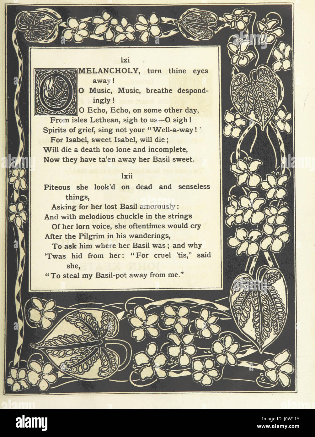 This illustrated edition of 'Isabella, or The Pot of Basil' by W.B ...