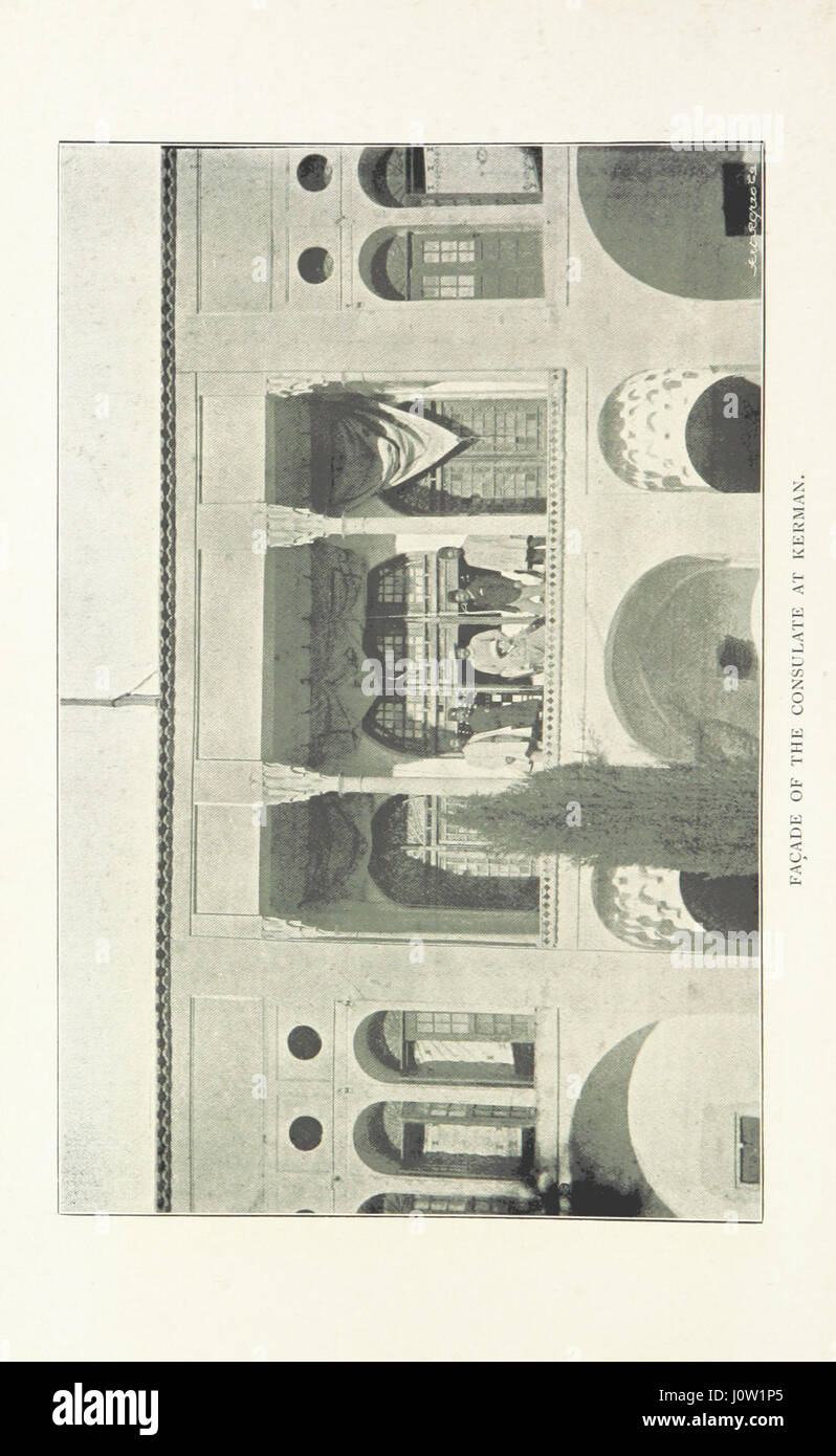 An image from the book 'Through Persia on a Side-Saddle,' showing the ...