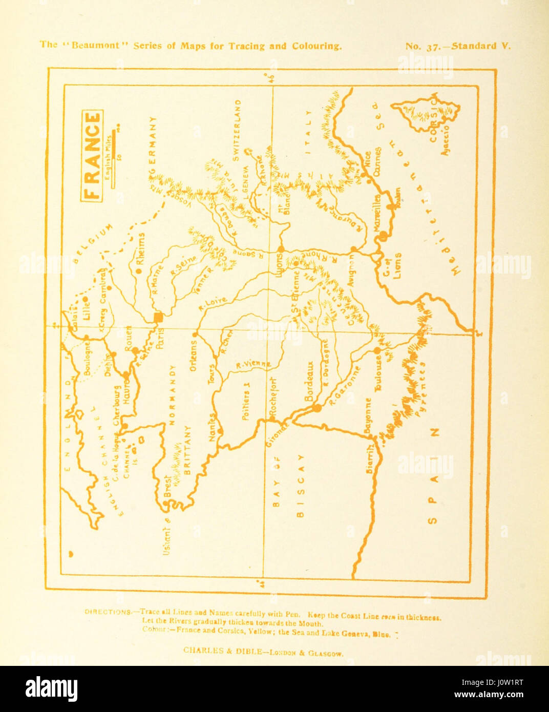 Image taken from page 64 of 'How to draw and colour a Map: being a ...