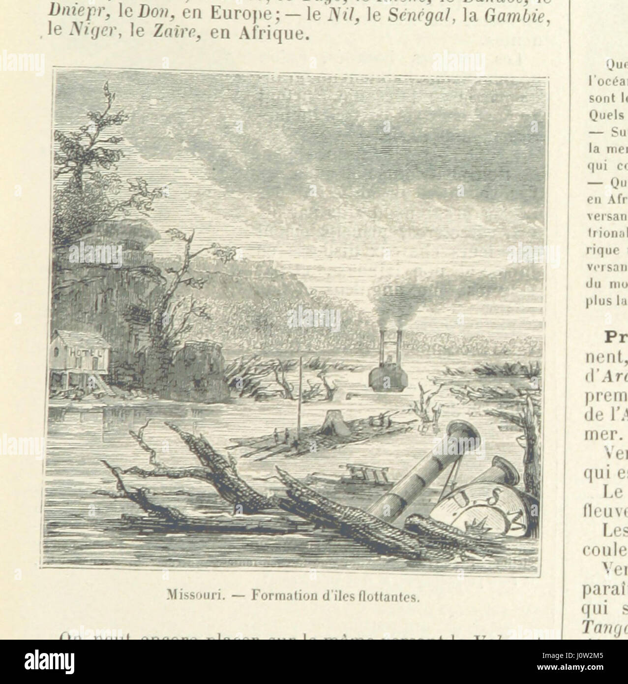 This illustrated geographical work provides a general overview of ...