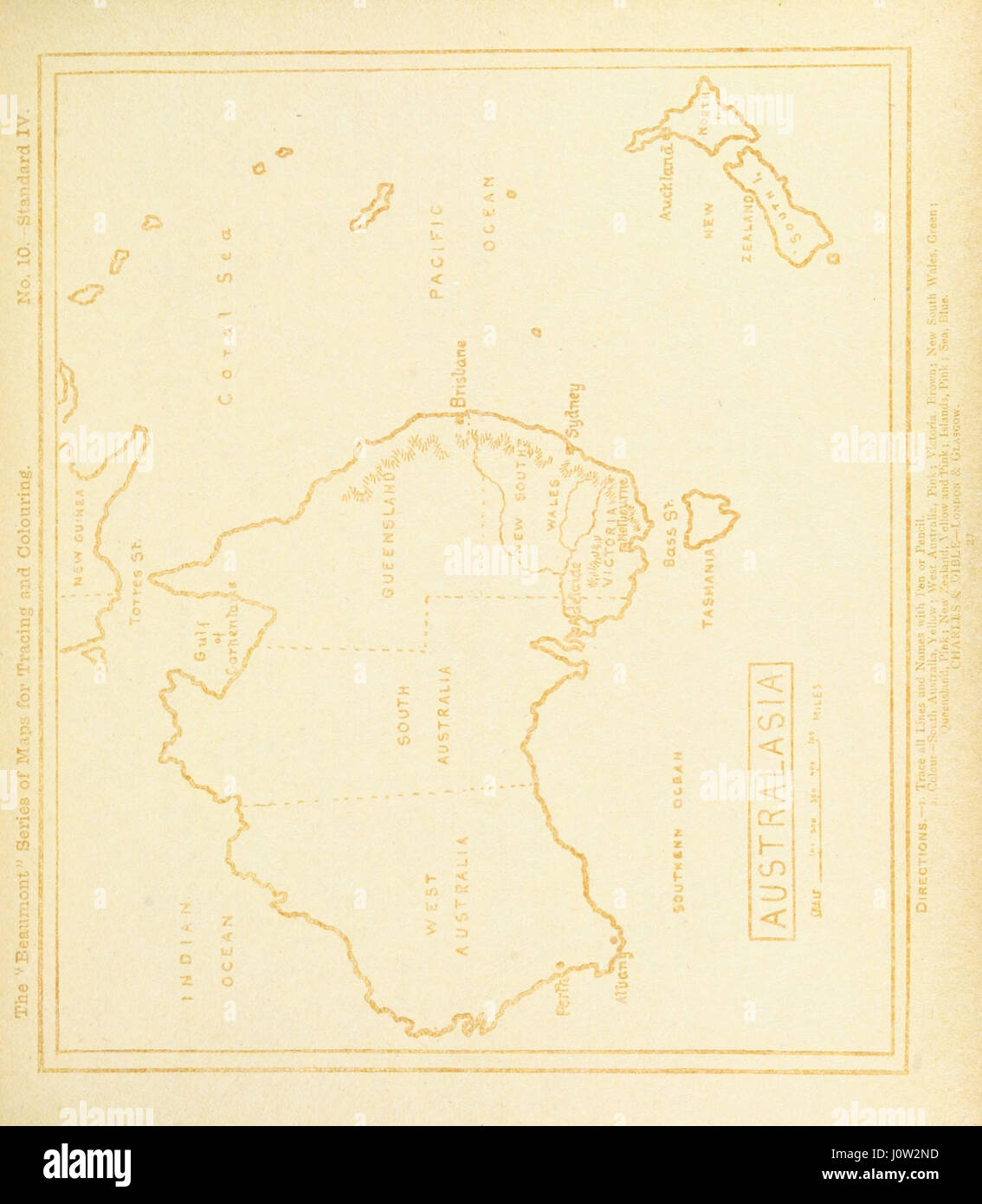 This image is from 'The Beaumont Geography and Map Tracing Book,' which ...