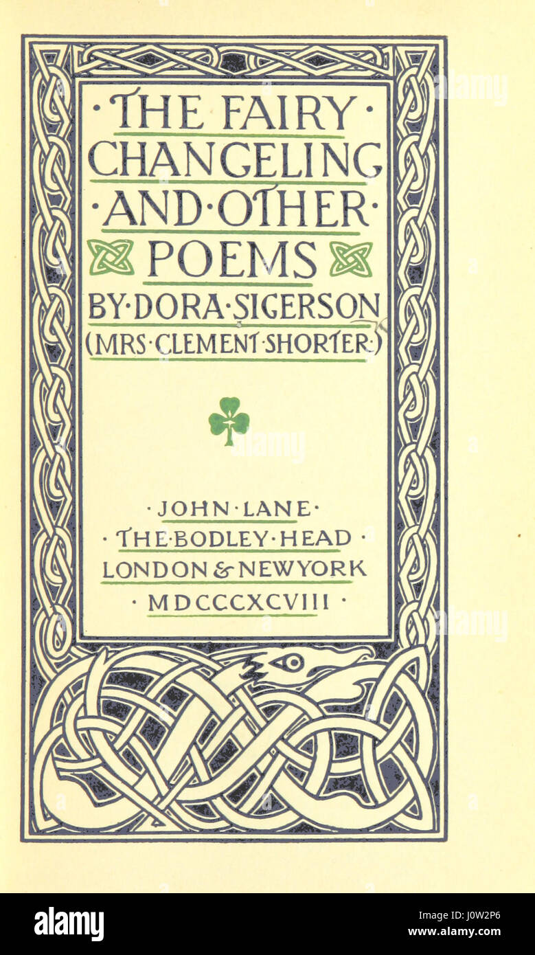 This collection features 'The Fairy Changeling' and other poems ...