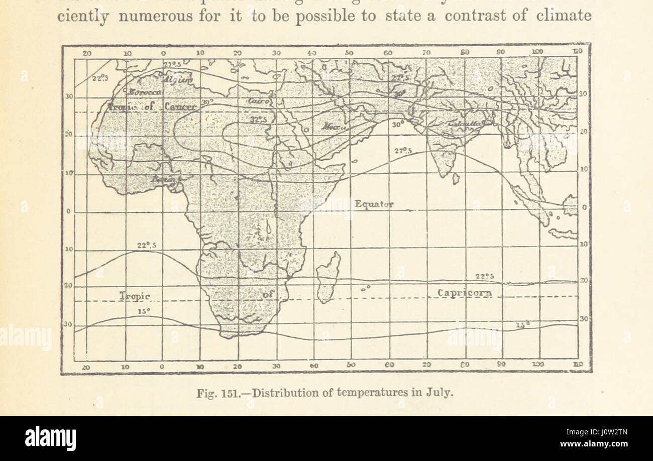 An image from 'The Earth', a detailed account of Earth's physical ...