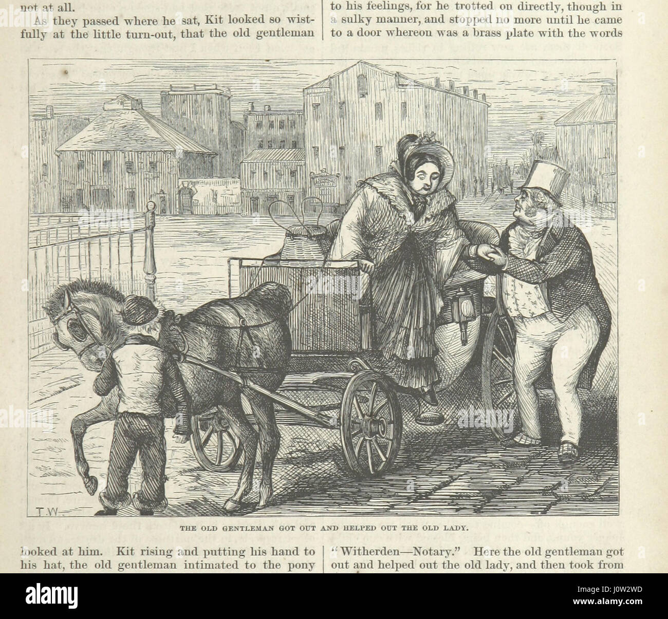 This image, from page 57 of the 'Household Edition' of Charles Dickens ...