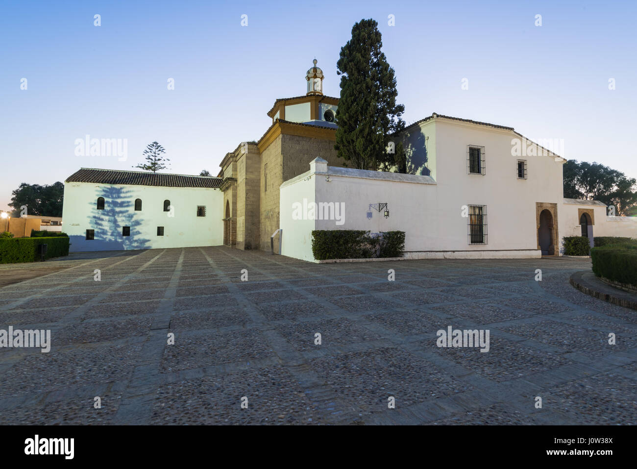 Santa Maria monastery in La Rabida,Andalusia,Spain near Palos de la ...