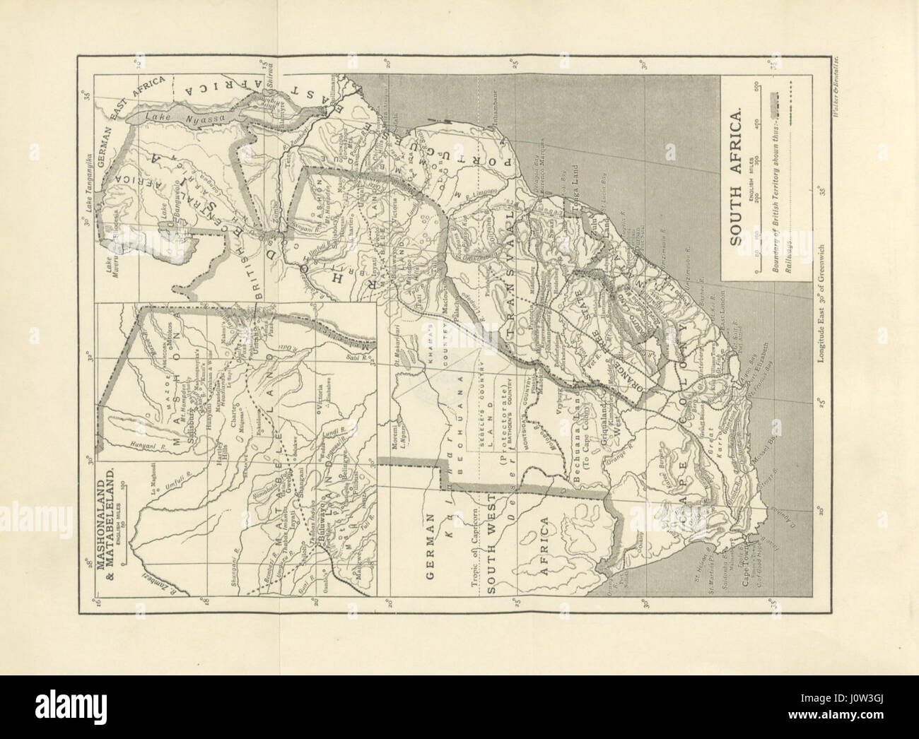 This image from the book 'Rhodesia and its Government' depicts key ...