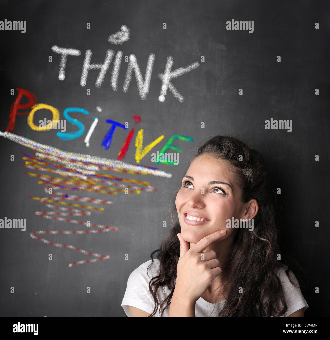 Beautiful mind blackboard hi-res stock photography and images - Alamy