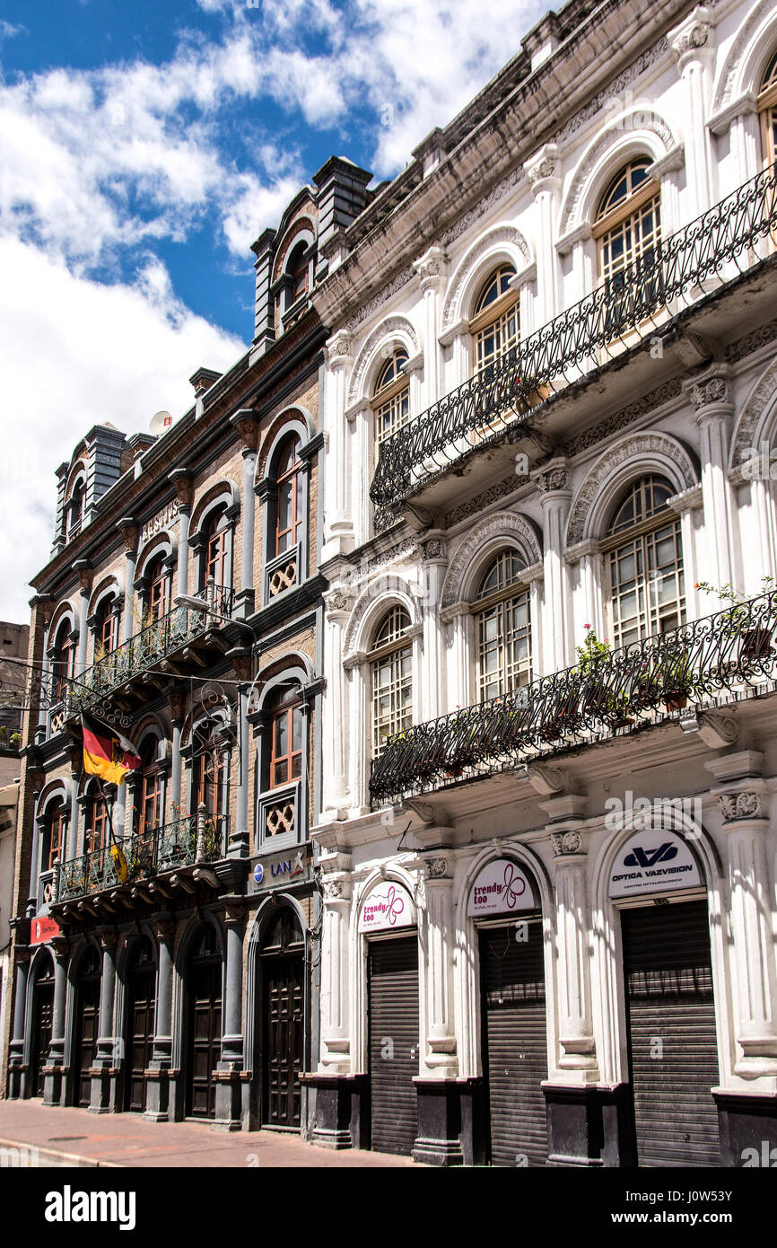 Buildings in Quito, Ecuador Stock Photo - Alamy
